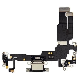 iPhone 15 Replacement Charging Port Assembly With Microphone Flex Cable | Online Mobile Parts
