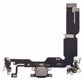 iPhone 15 Plus Replacement Charging Port Assembly With Microphone Flex Cable | Online Mobile Parts